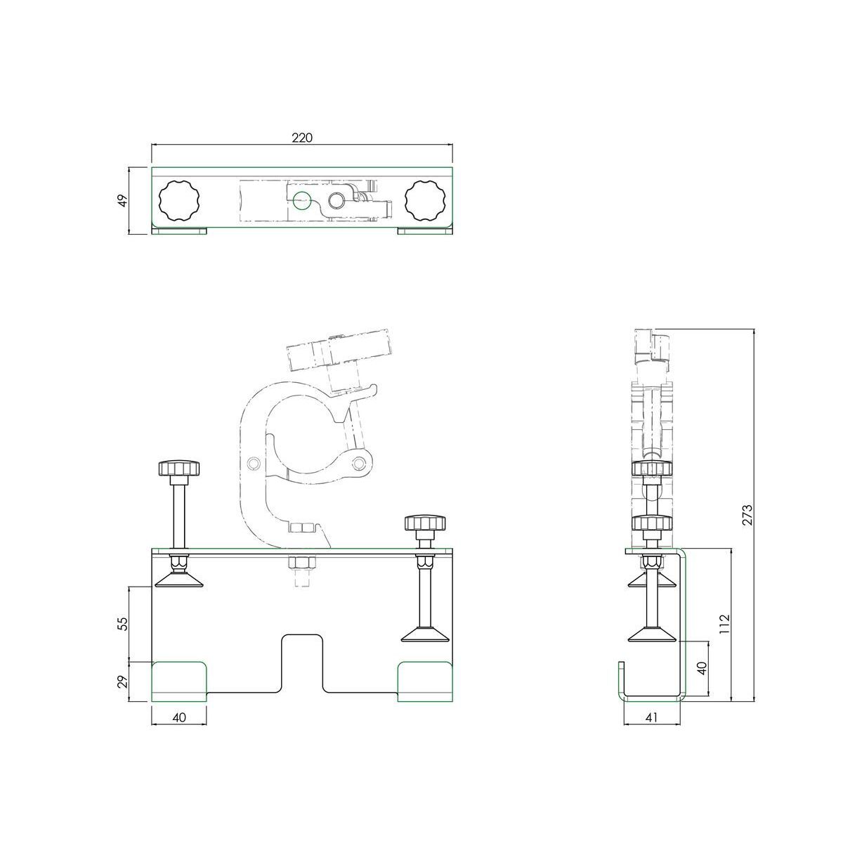 SmartMetals - Stackframe - Clamp For Stack Frame | Fairlight